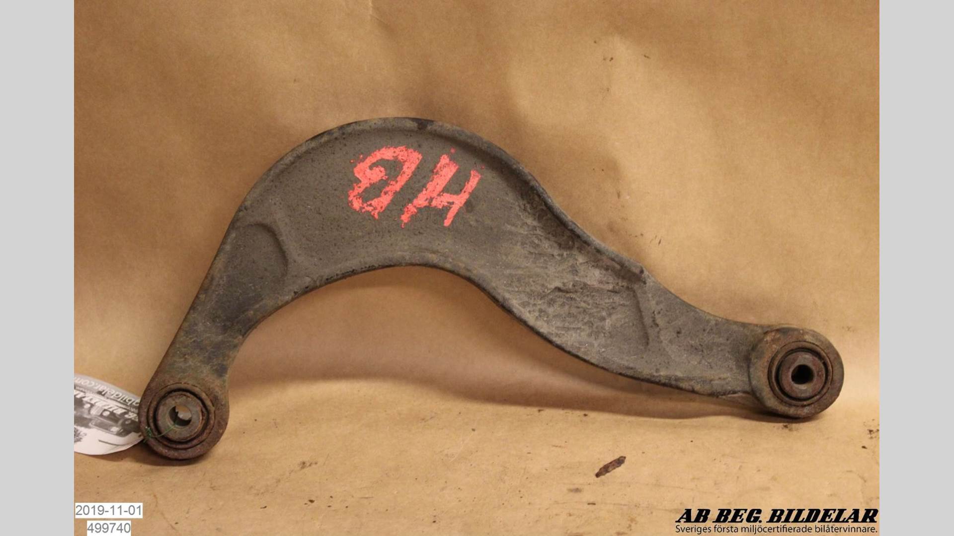 Bärarm bak övre höger till Volvo V70 [2008-2013] - BildelarBegagnade ...