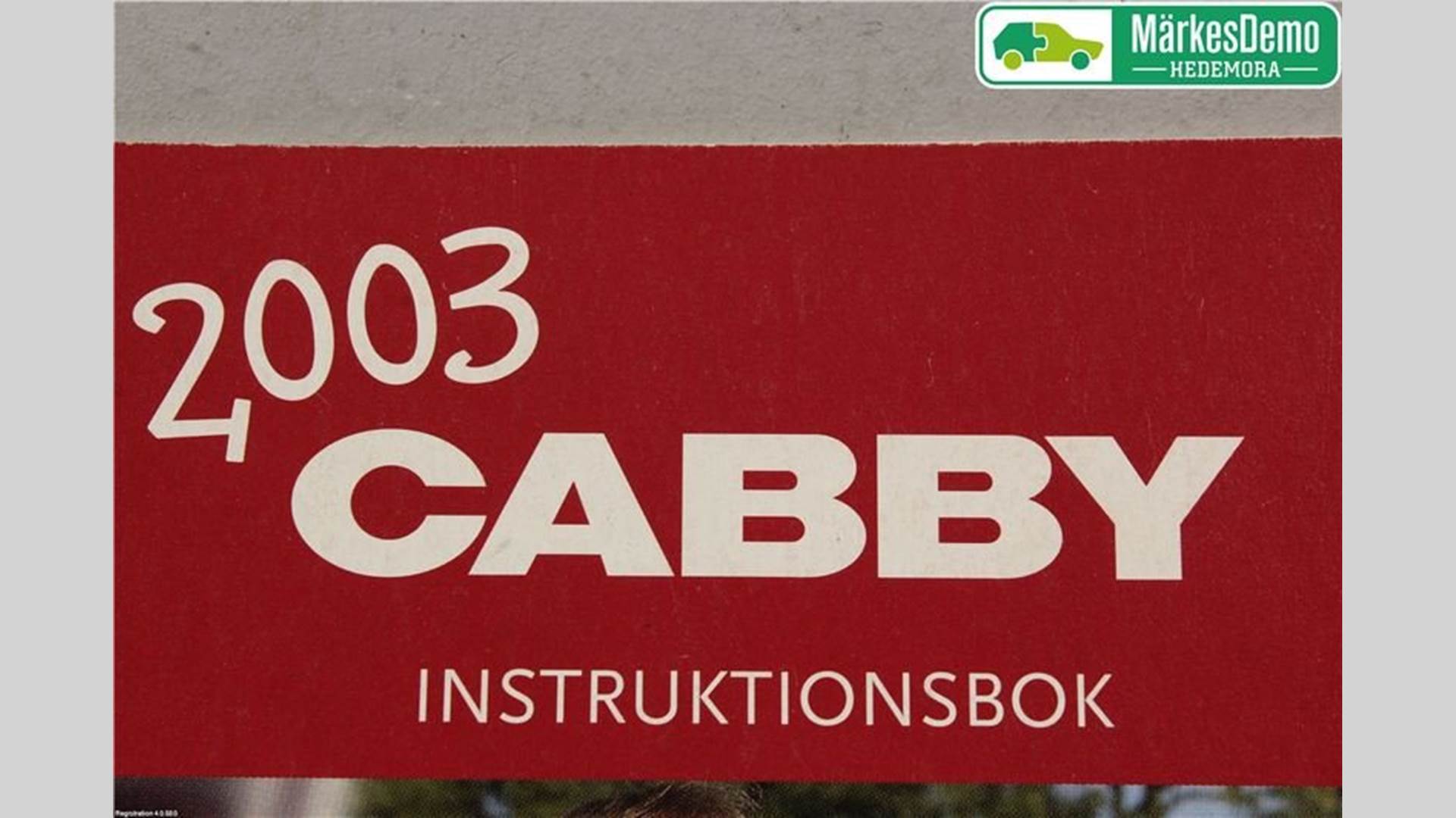 Instruktionsbok till CABBY Alla Modeller - HusvagnBegagnade delar online