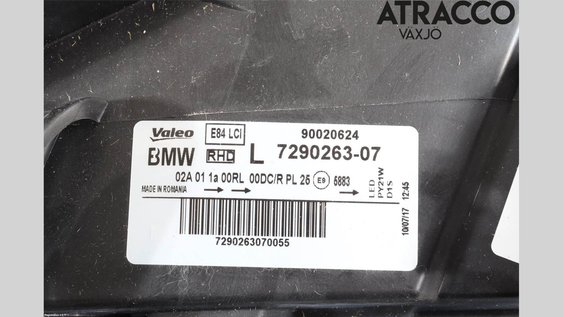 Strålkastare vänster - NYDEL, BI-XENON till BMW X1 E84 [2010-2015] (Y ...